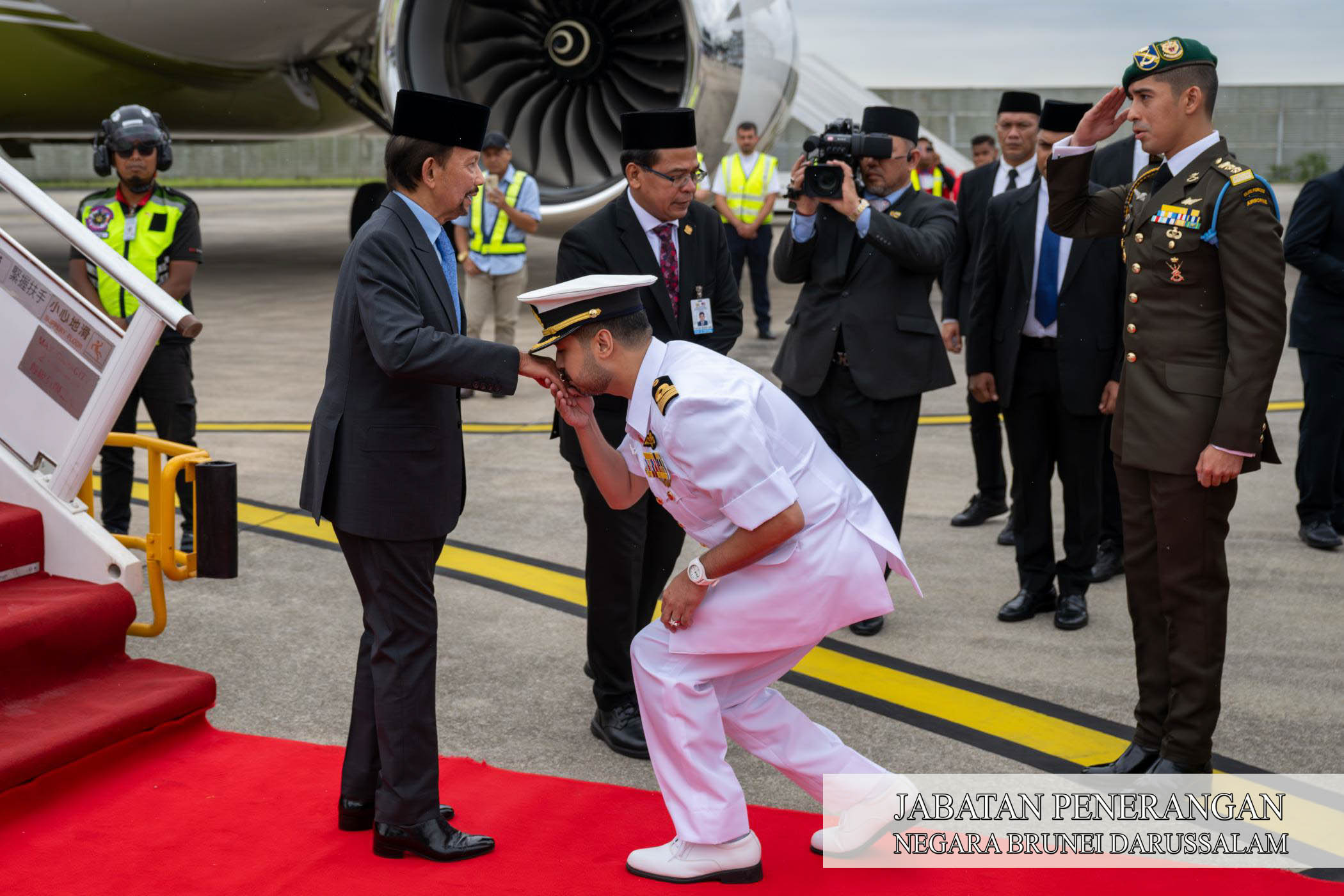 PMO News - Their Majesties arrived in Kuala Lumpur